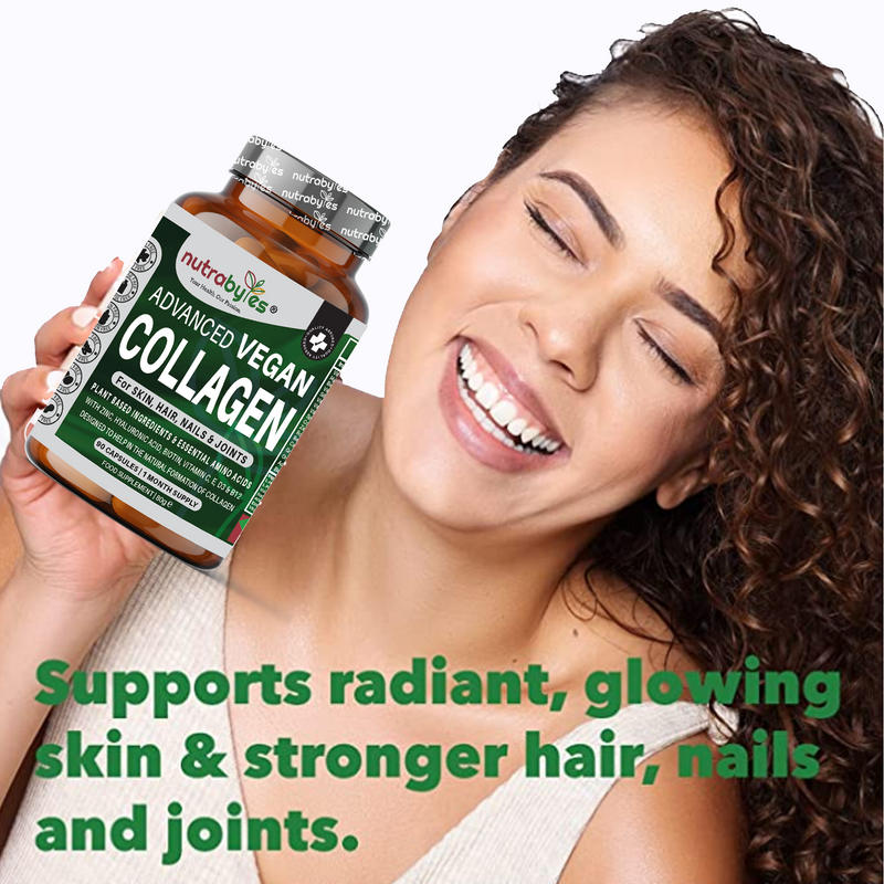 Vegan Collagen Supplement for Women and Men including Amino Acids
